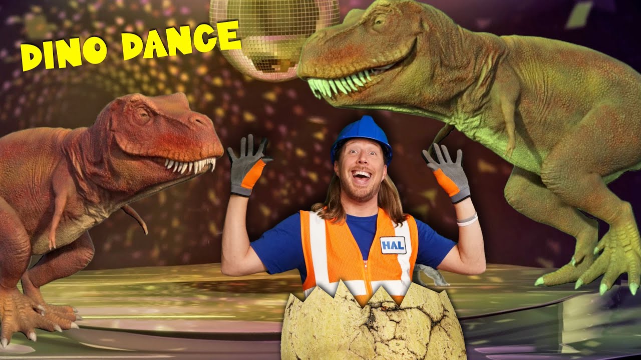 Dinosaur Run! Handyman Hal learns all about Dinosaurs | Interactive ...