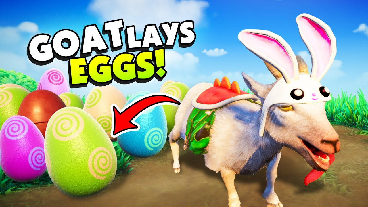 This GOAT Is An EGG POOPING Rabbit Monster! - YouTube