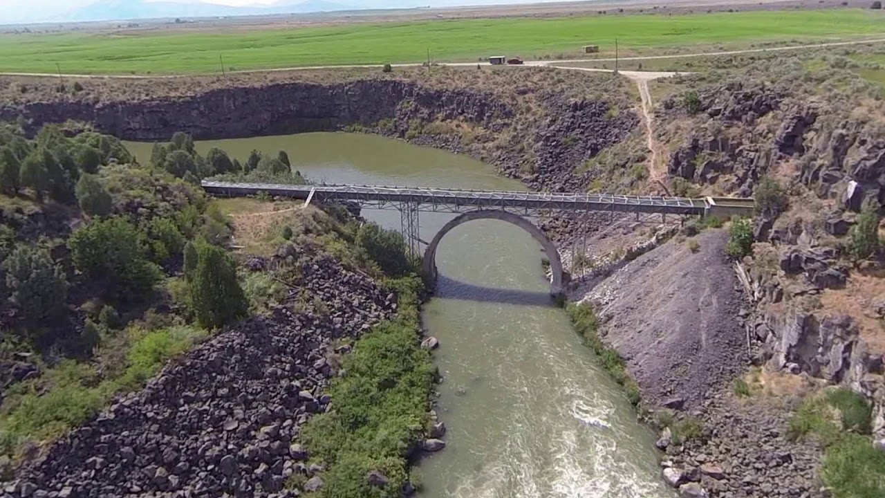 Last Chance Canal Grace Idaho - YouTube