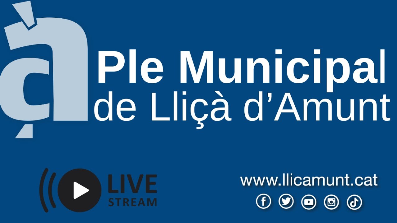 Ple municipal extraordinari de 19 de desembre de 2024 - YouTube