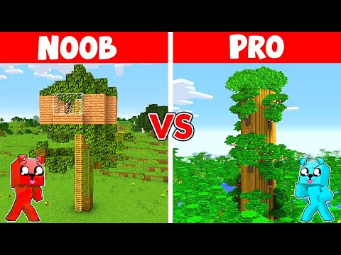 JAK ZBUDOWAĆ DOMEK NA DRZEWIE w Minecraft 🌳