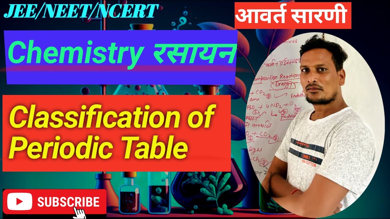 Periodic Table | Classification of Periodic Table | आवर्त सारणी ...