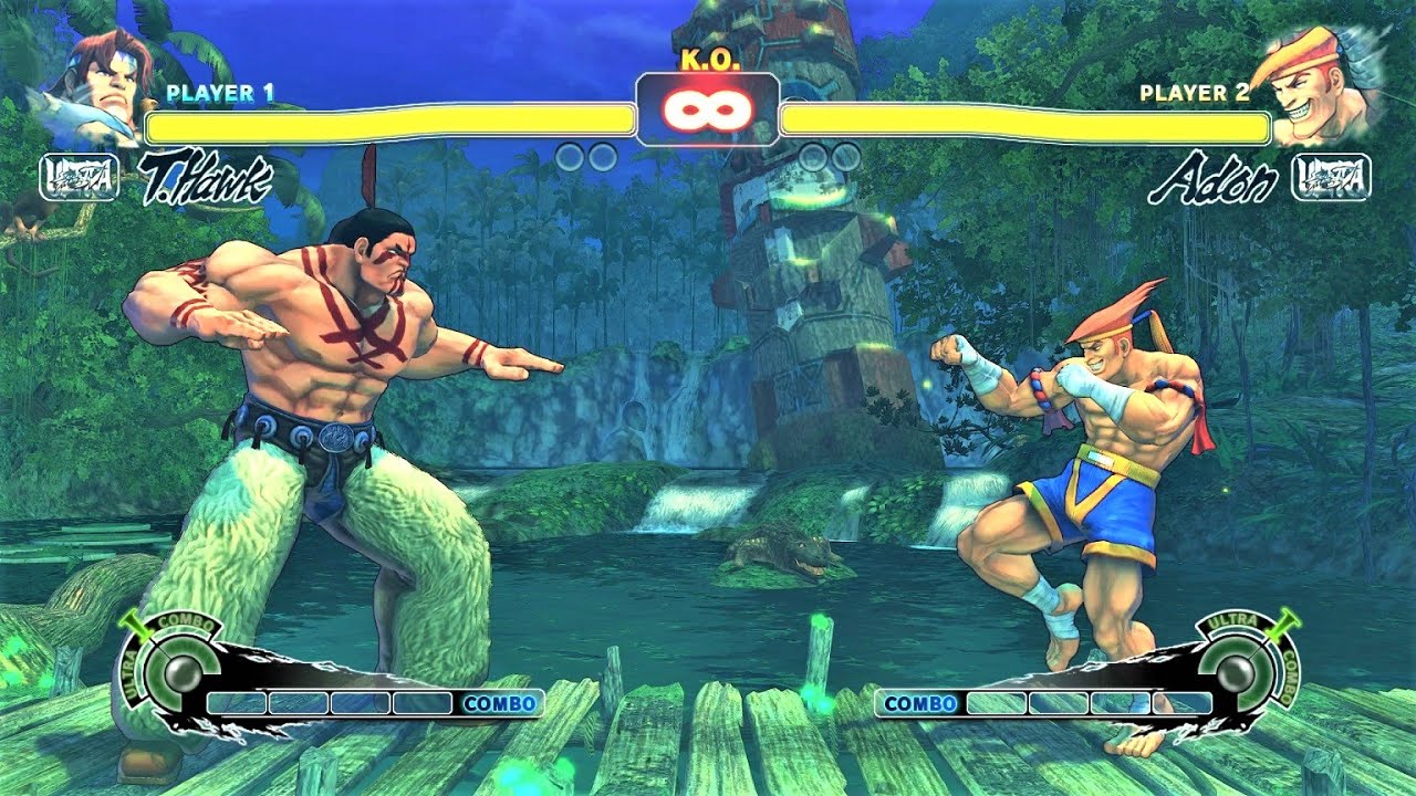 Chief Thunder Hawk vs Adon (Hardest AI) - Ultra Street Fighter IV - YouTube