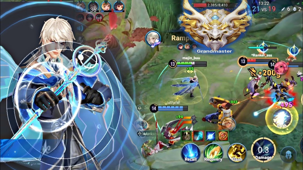 hok India GRANDMASTER😈 HEINO Pro gameplay || honor of kings - YouTube