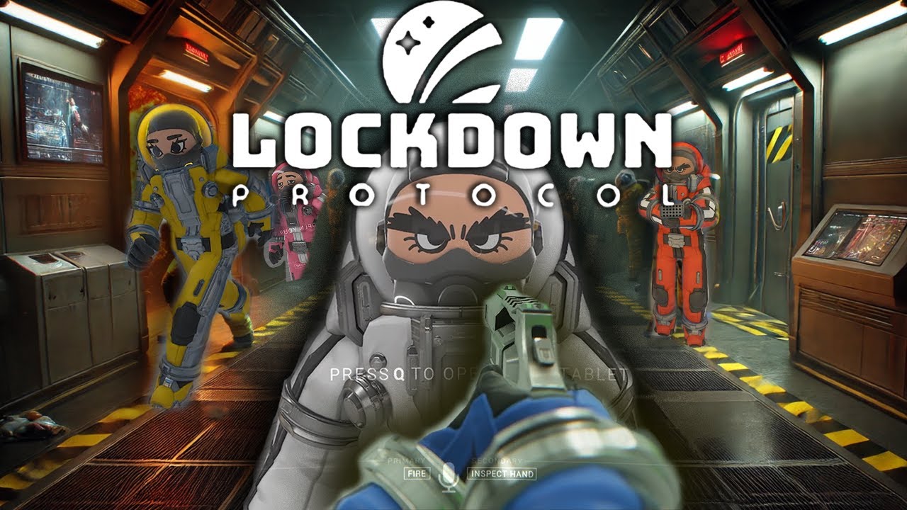 First-Person Among Us? | Lockdown Protocol Funny Moments! - YouTube