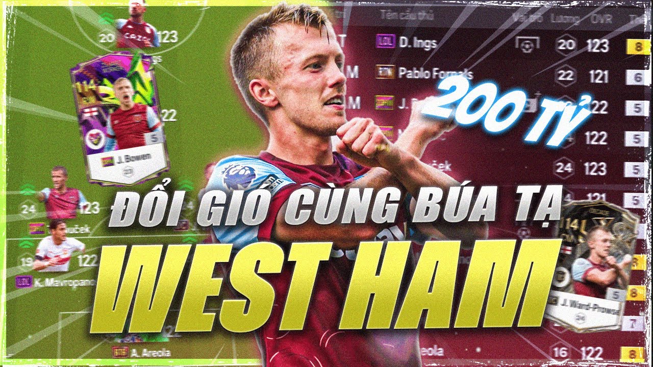 TRẢI NGHIỆM TEAM COLOR WEST HAM UNITED - BÚA TẠ TRONG FC ONLINE CÓ MẠNH ...