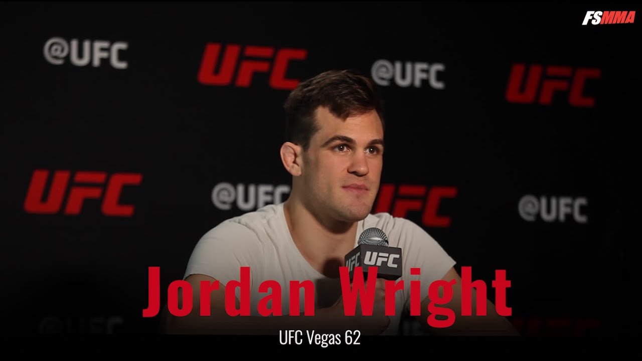 Jordan Wright UFC Vegas 62 full media day interview - YouTube