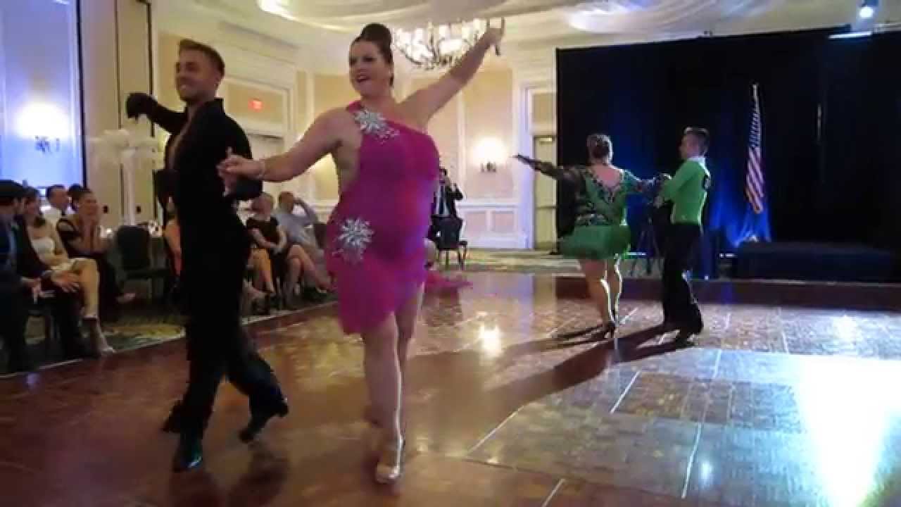 Evening Championships: Krissy/Richard's ChaCha - YouTube