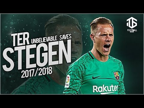 Marc-André Ter Stegen ● Can Fly  ● Amazing Saves Show 2017/2018 ● HD