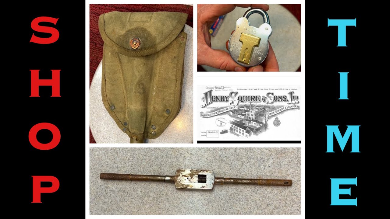 WW2 Entrenching Tool Cover- Tap Handle Restoration- Squire 440 Lever ...