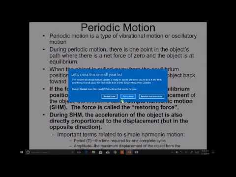 AP Physics 1 Simple Harmonic Motion - YouTube