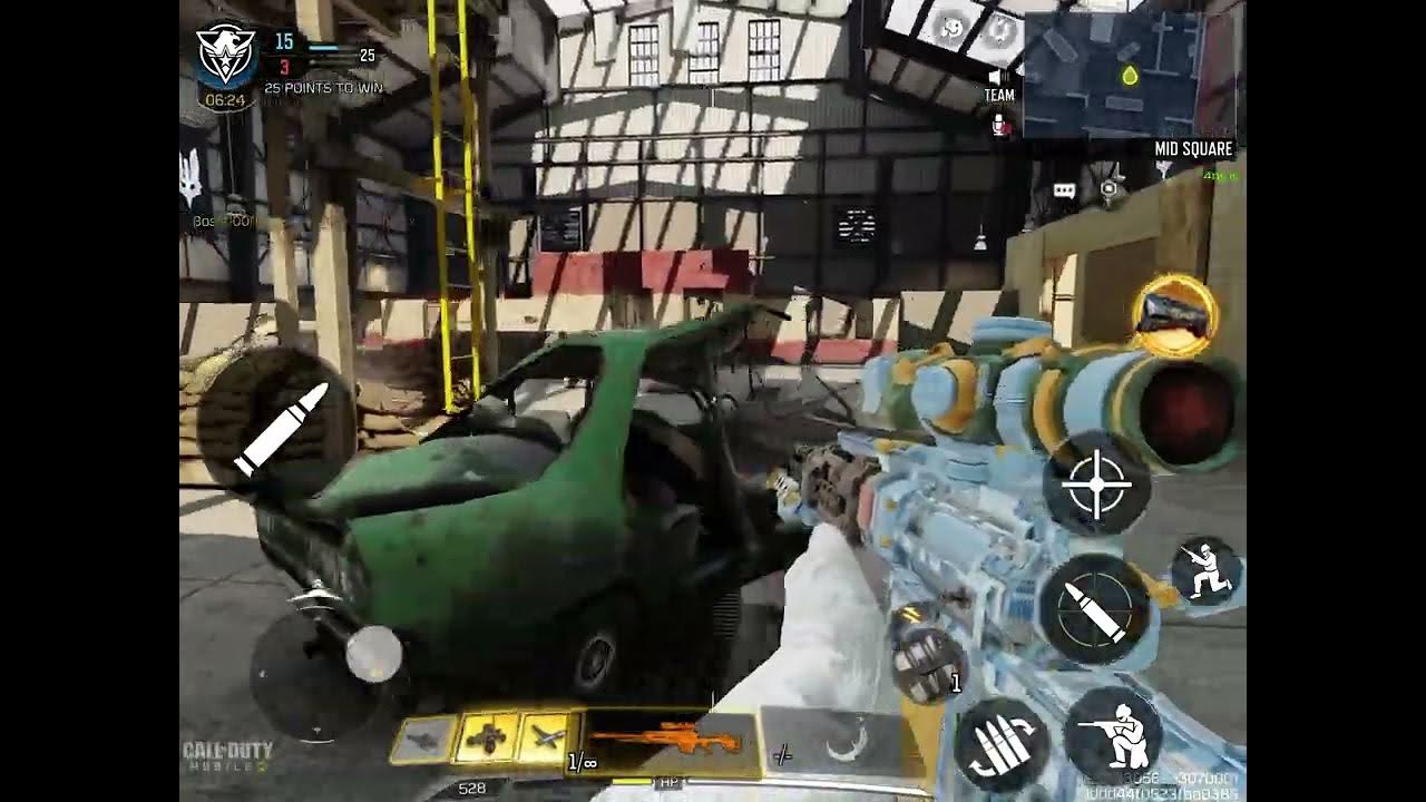 Insane wallbangs spawn traps in killhouse 1v1 sniper #codm #Boss00op - YouTube