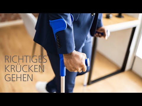 Richtiges Krücken gehen