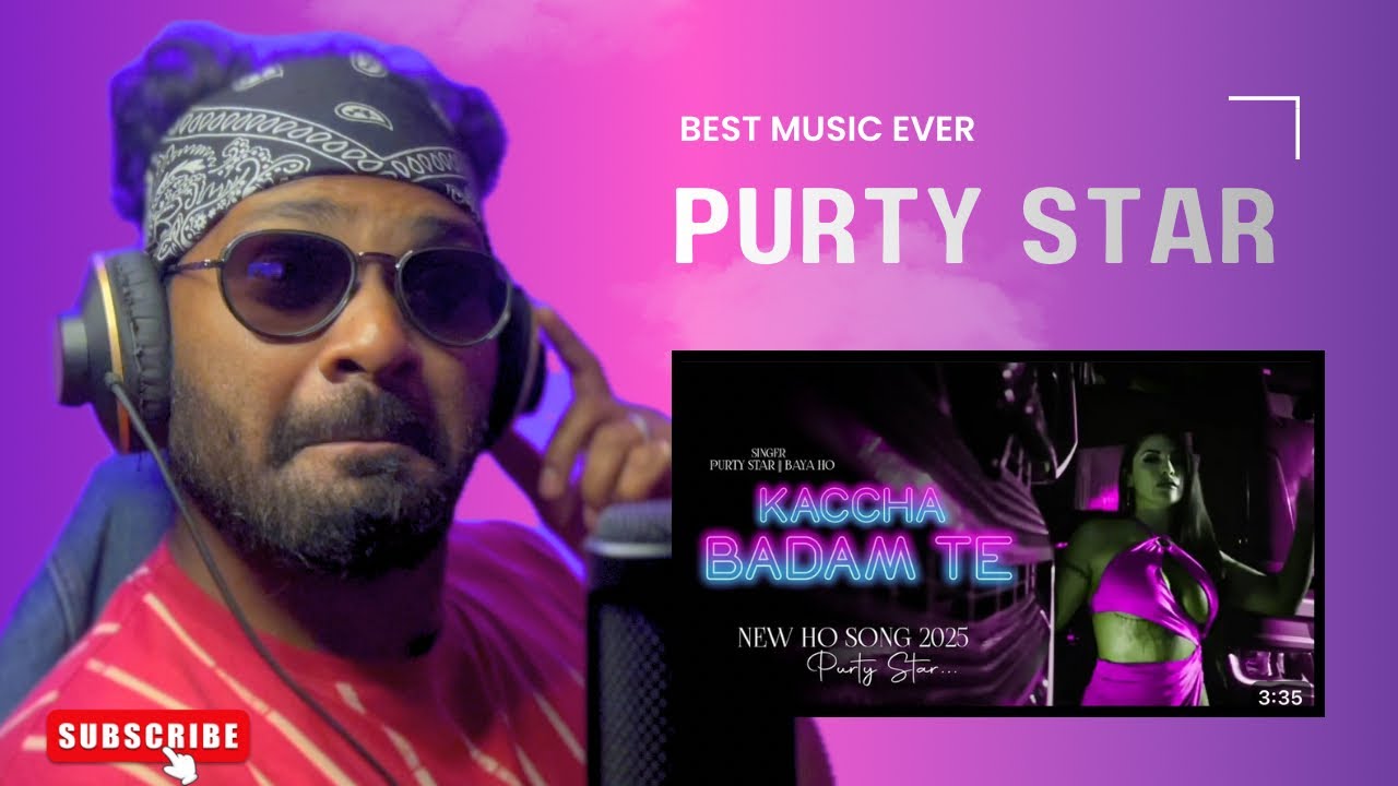 PURTY STAR & BAYA HO REACTION - KACCHA BADAM TE (PURTY SATR ...