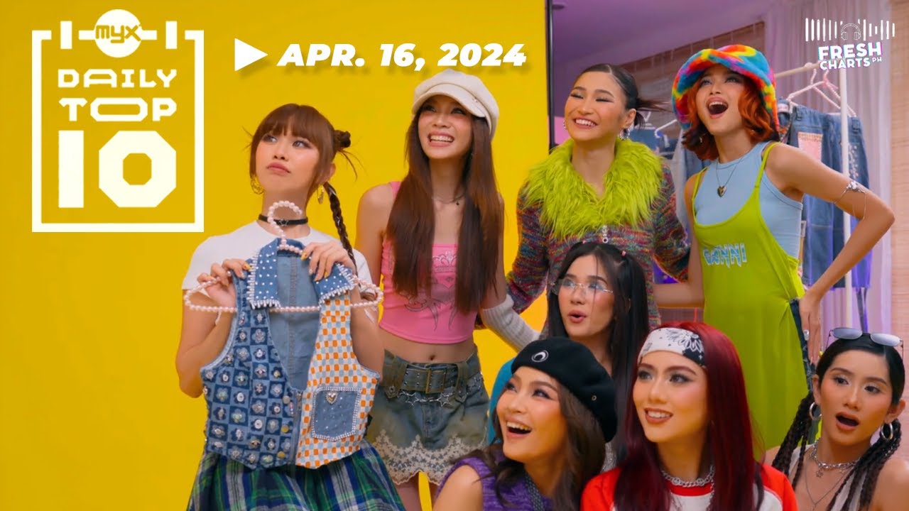 MYX DAILY TOP 10 (April 16, 2024) | As seen on MYX Channel - YouTube