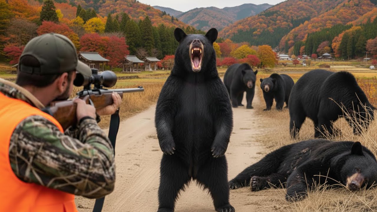 Black Bear Hunting – How Japan Hunters Fight Thousands Of Invading ...