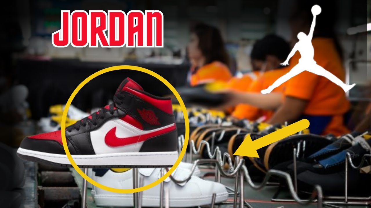 EL SECRETO DETRÁS DE LA FABRICACIÓN de las zapatillas JORDAN - YouTube