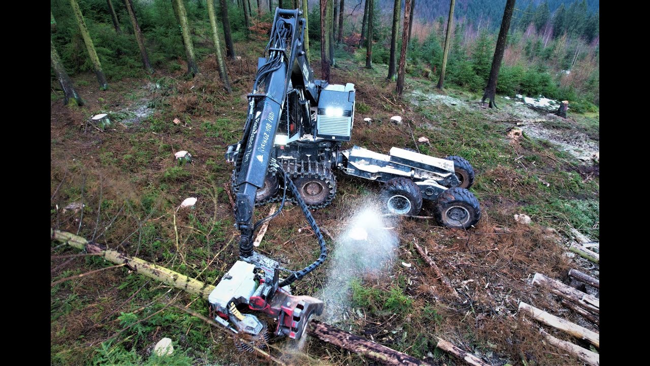 🌲*Americanlogger* • TimberPro 830-B & Logmax 9000 • HarvesterAction ...