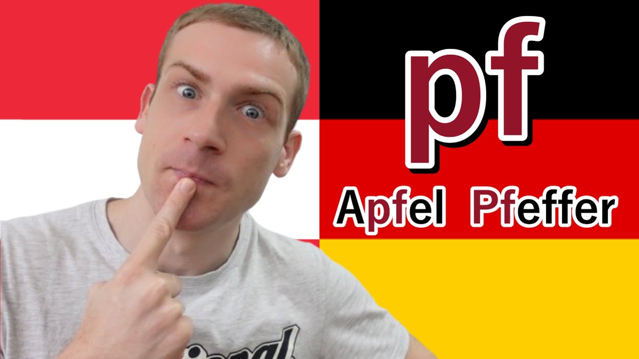 Pronunciation of PF sound in German - YouTube