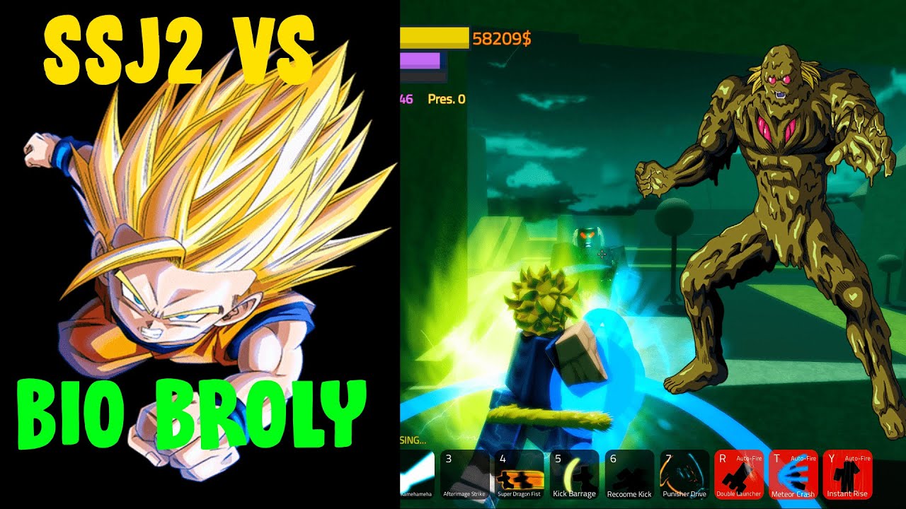 SUPER SAIYAN 2 SHOWCASE! (SSJ2 VS Bio Broly) l Dragon Ball Final Hope ...