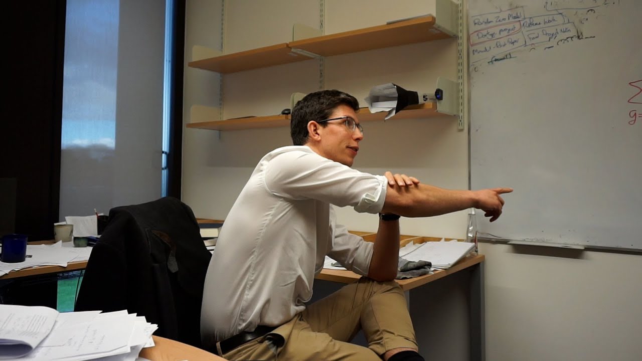 James Maynard and Lasse Grimmelt - research meeting between professor ...