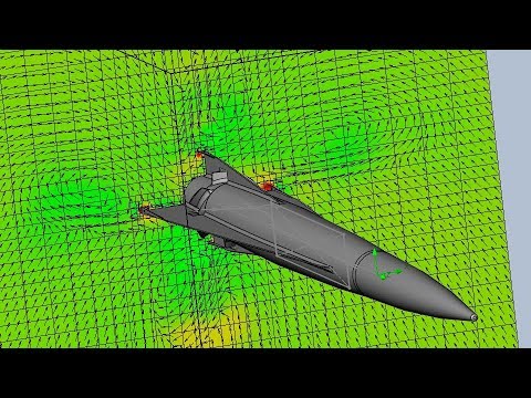 SolidWorks Flow Simulation - Electric Speeder - Spinning Rotor Section ...