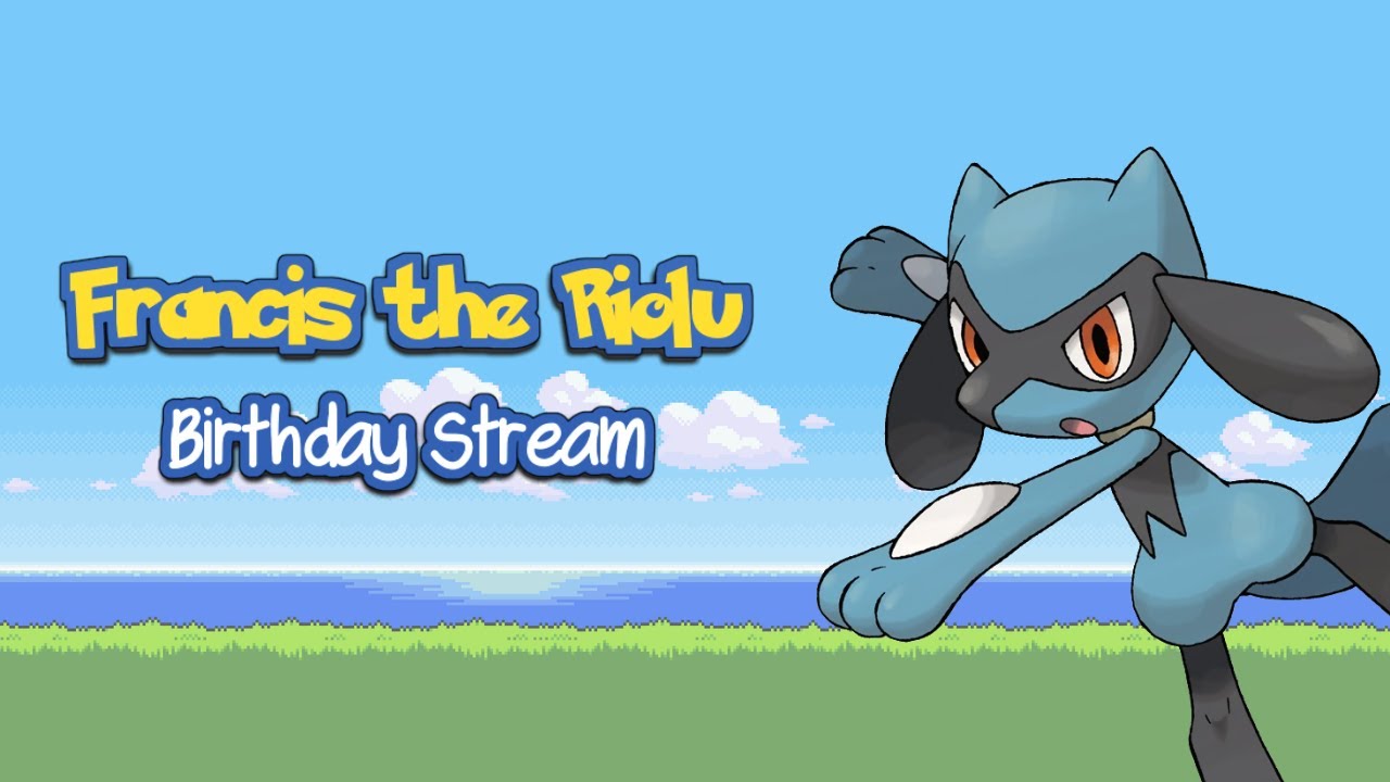 Francis the Riolu VRChat Birthday Stream - YouTube