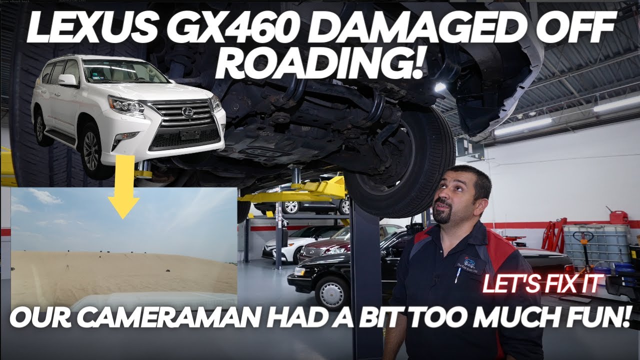 Lexus GX460 Off Road Damage | Our Cameraman Had a Bit Too Much Fun! Let ...