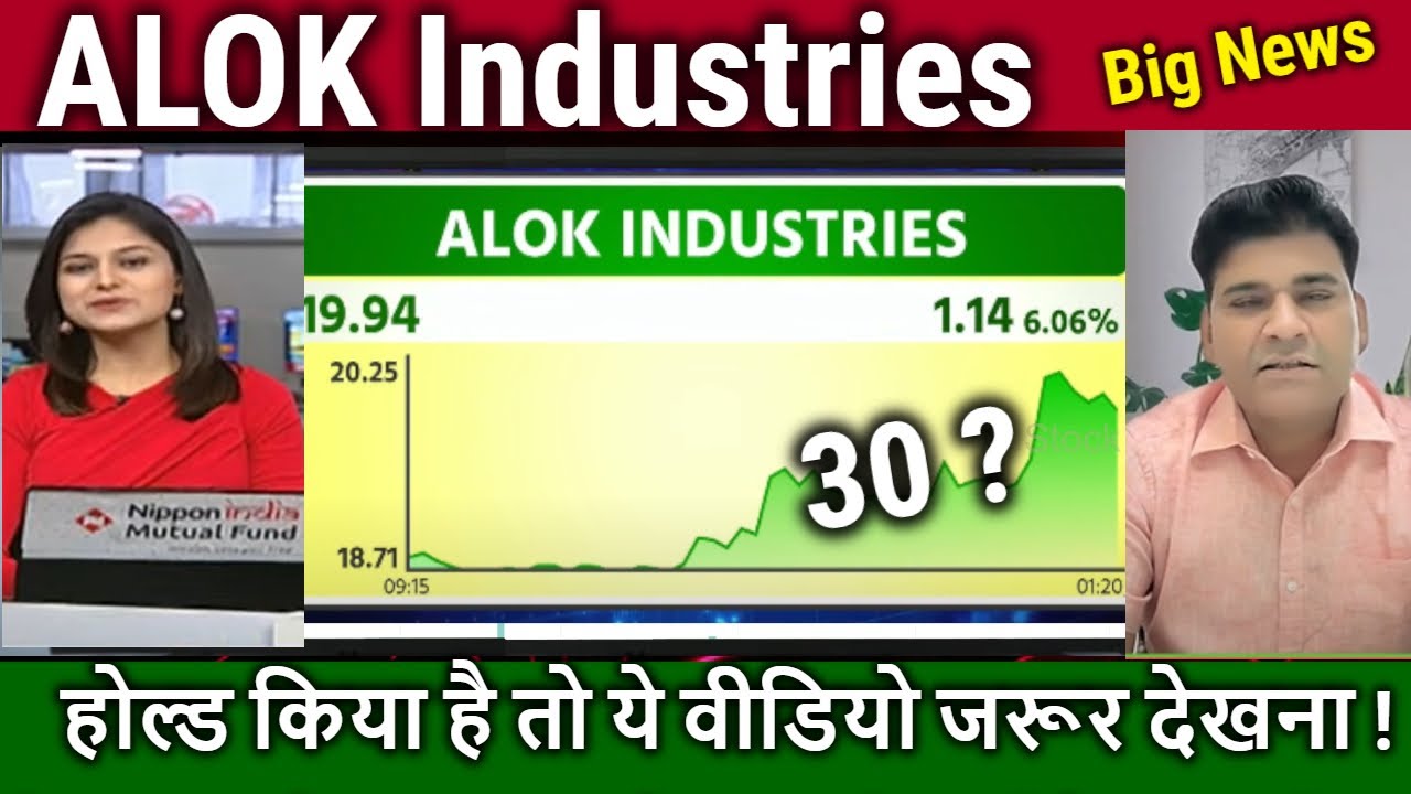 ALOK Industries latest news,Future analysis,alok industries target/alok ...