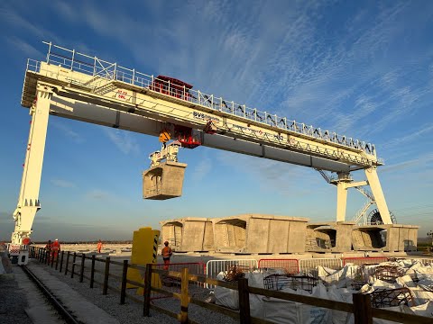 BVS BÜLBÜLOĞLU VİNÇ, İNGİLTERE'DE, AVRUPA’NIN EN BÜYÜK ALTYAPI PROJESİNDE YENİ VİNCİNİ TESLİM ETTİ!