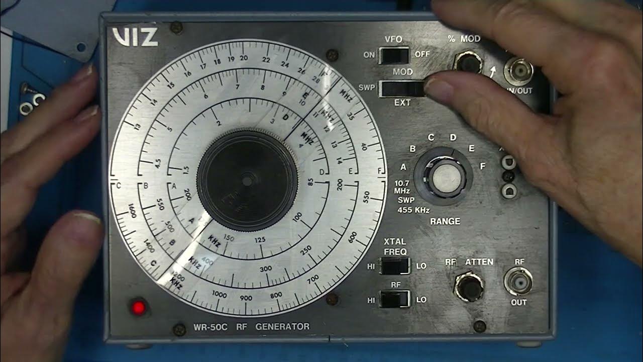 A Look at a VIZ (RCA) WR-50C Part 3A - YouTube
