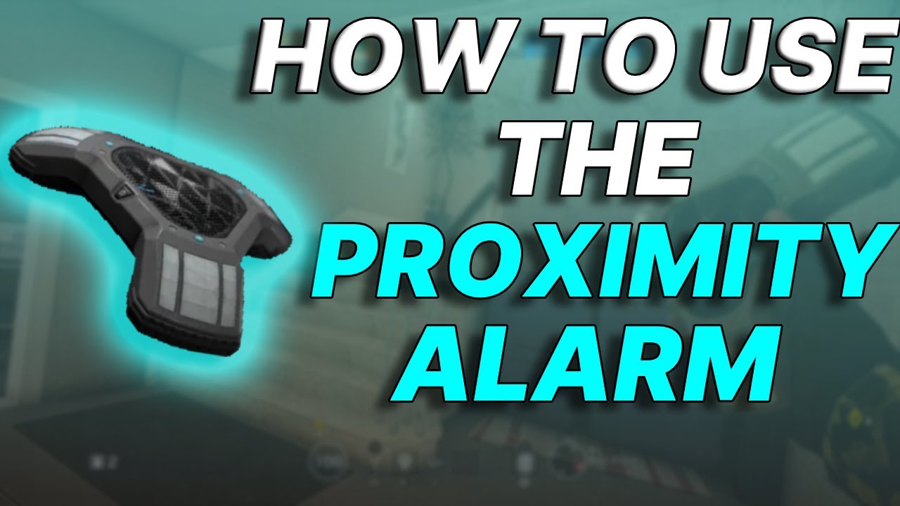 How to Use the PROXIMITY ALARM - YouTube