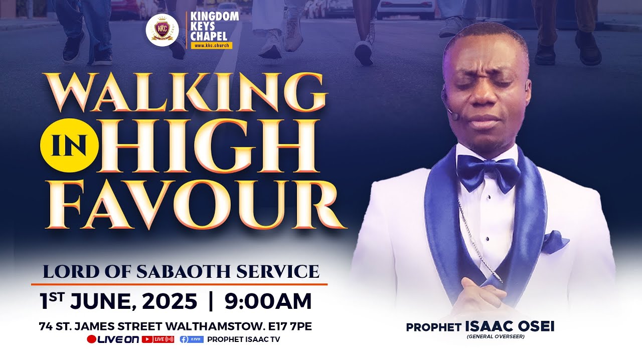 WALKING IN HIGH FAVOUR - YouTube