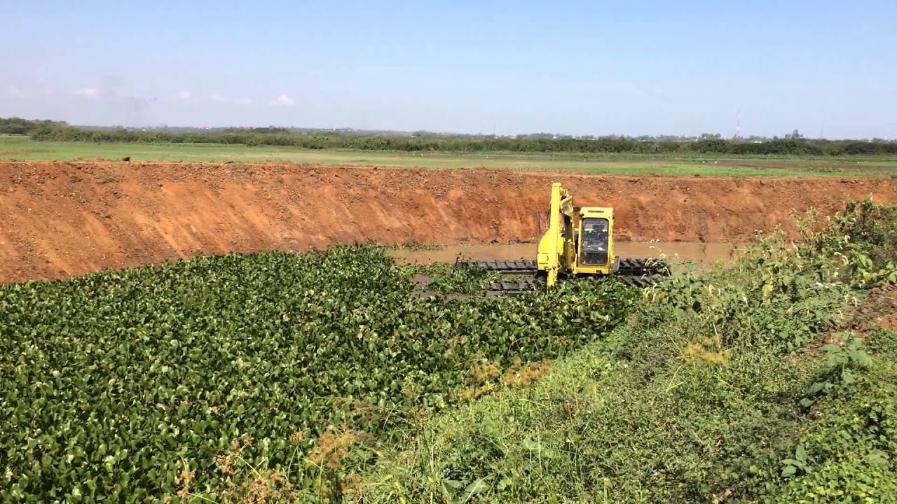 RENTAL SWAMP BACKHOE AMPHIBIOUS EXCAVATOR MAKASSAR SULAWESI SELATAN ...