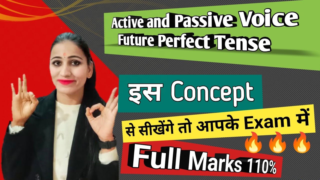 Active and Passive Voice Future Perfect Tense // active and passive ...