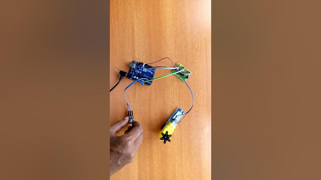 Arduino Gear Motor Interface Using Ic L293d Youtube