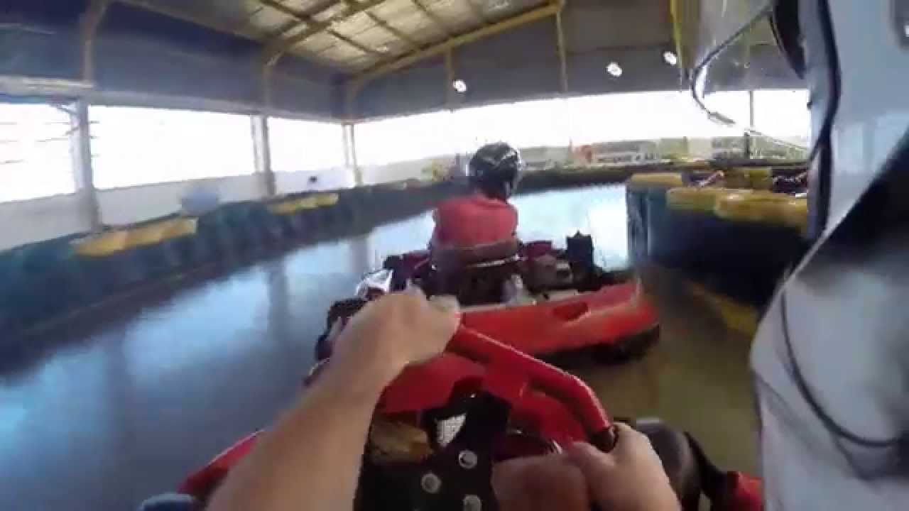 Go-kart POV with world champ Mark "oversteer" Daniels - YouTube
