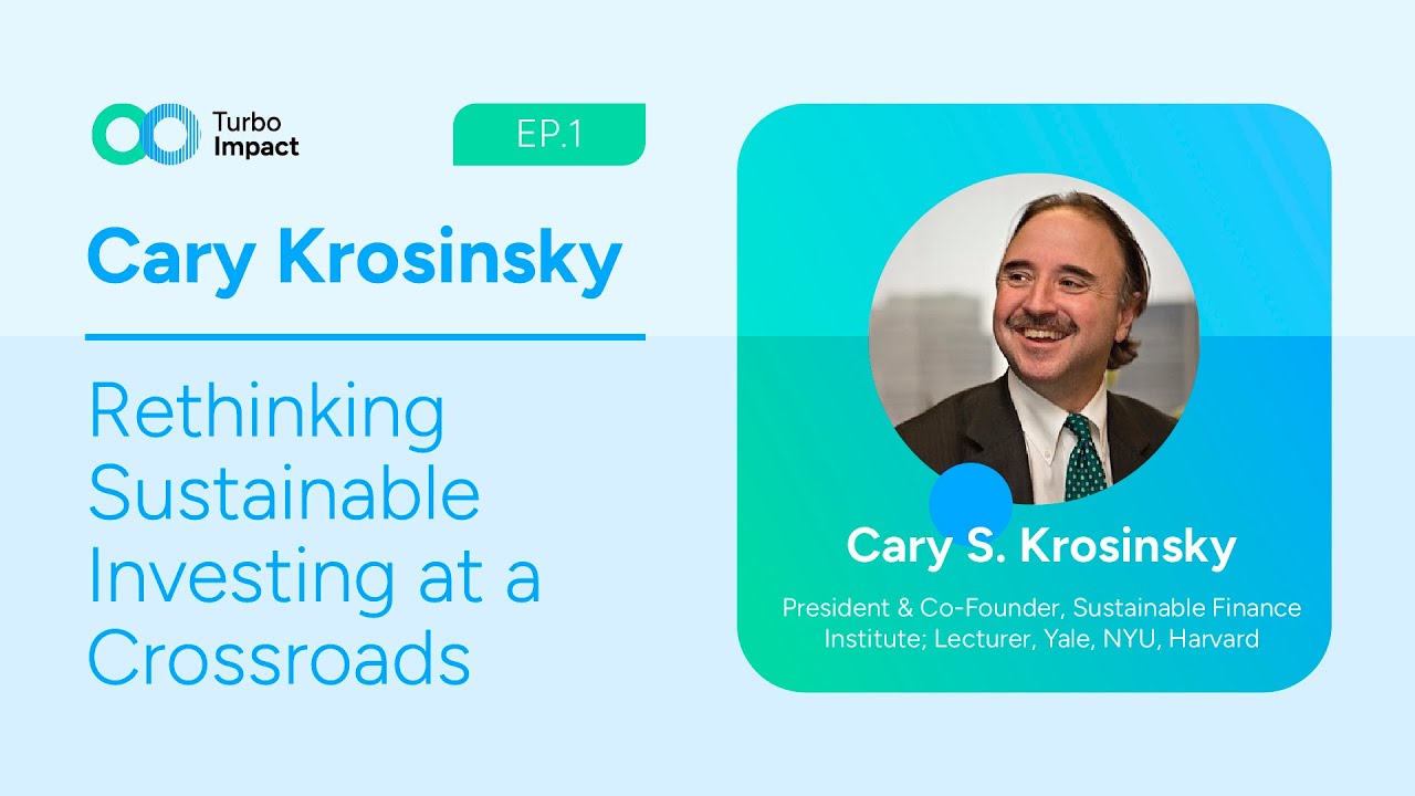 Cary Krosinsky: Rethinking SustainableInvesting at a Crossroads (EP.1 ...