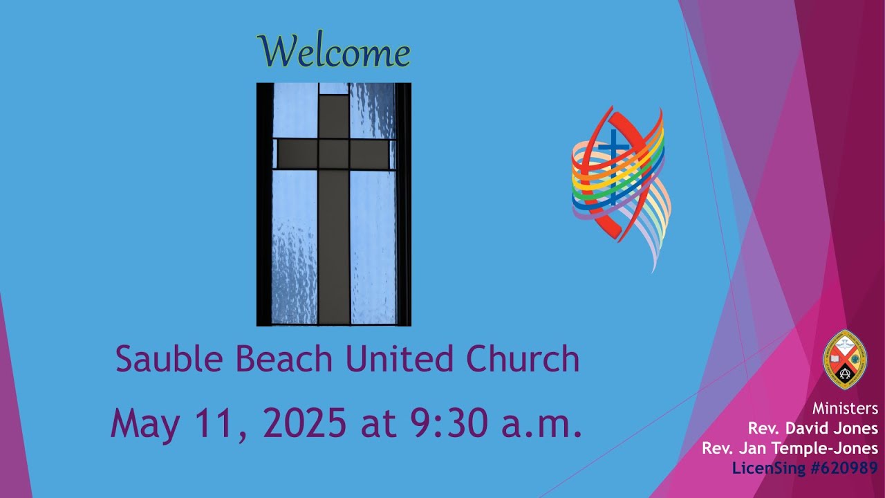 Service of worship at 9:30 a.m. on May 11 conducted by the Rev. David ...