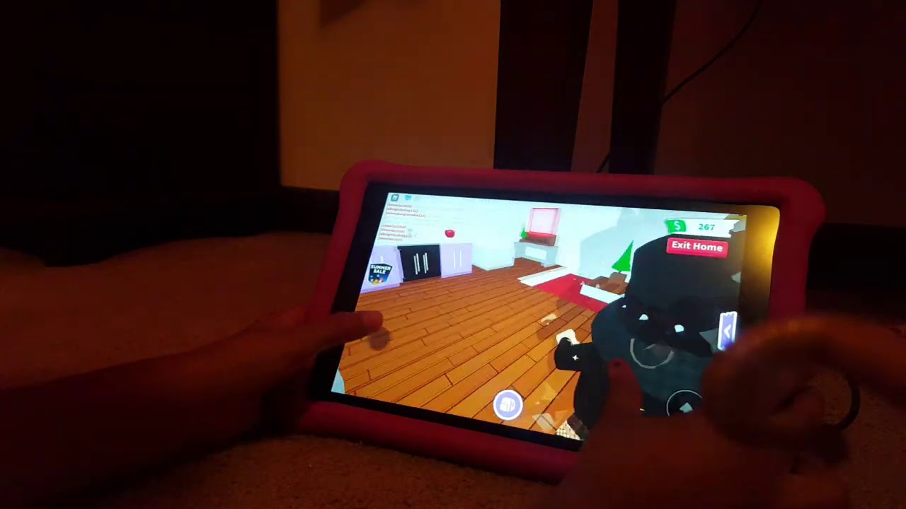 Jeah plays adopt me w/her friend alex - YouTube