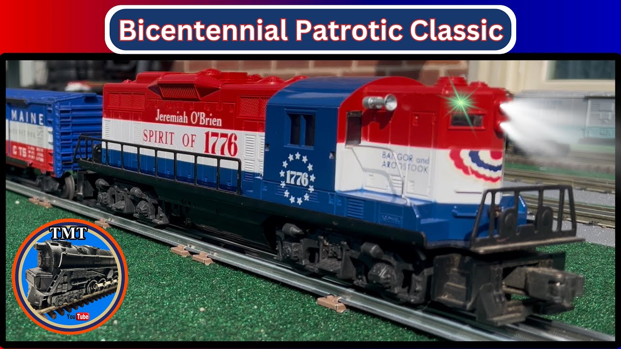 Bicentennial Patriotic Classic Lionel Train! 🇺🇸🎆🎇 - YouTube