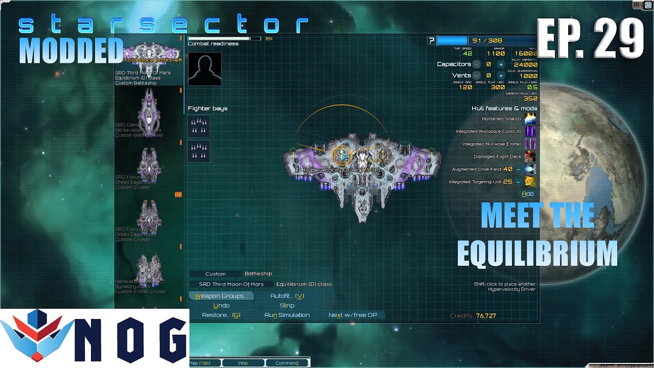 Lets Play Starsector Modded S1 Ep29 | New Battleship Baby - YouTube