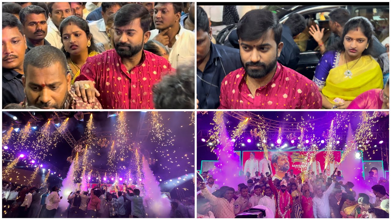 Deputy Speaker T Padma Rao Goud Son Birthday grand Celebrations 2023 ...