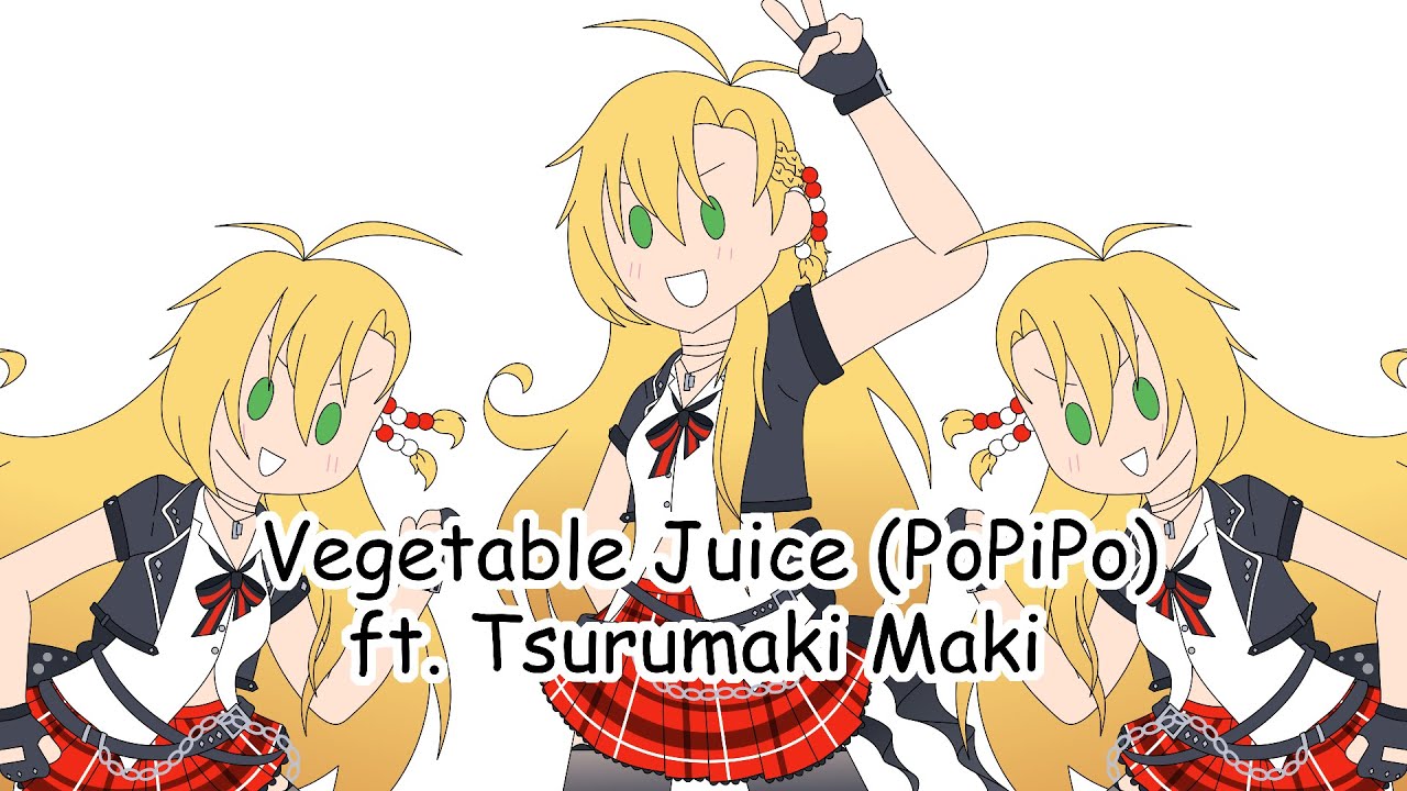 【SynthV Cover】Vegetable Juice (PoPiPo)【Tsurumaki Maki JPN AI】 - YouTube
