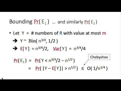 Lecture09-2: Randomized Median (Part II) - YouTube