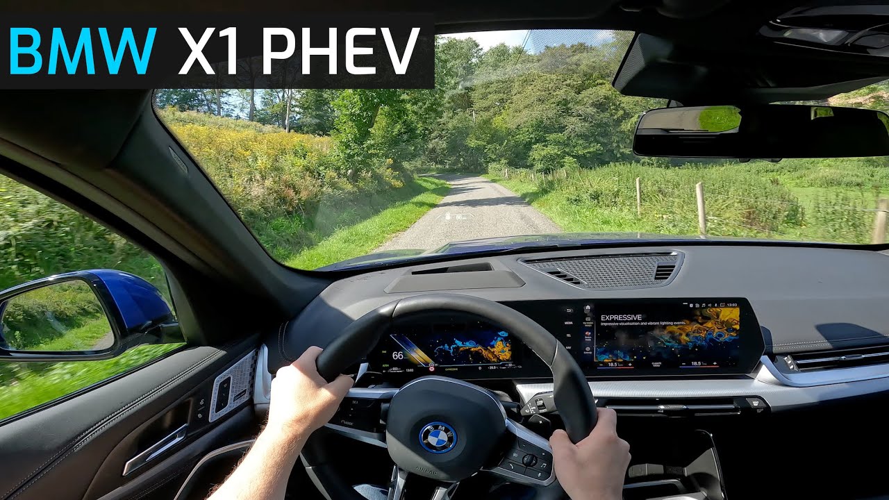 2023 BMW X1 XDRIVE30e PHEV 326 HP POV TEST DRIVE - YouTube