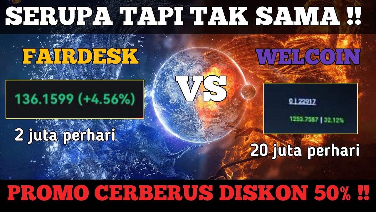 PROMO CERBERUS DISKON 50% SUPPORT BY FAIRDESK !!!! TRADING BITCOIN DIMANA ? COBA TONTON VIDEO ...