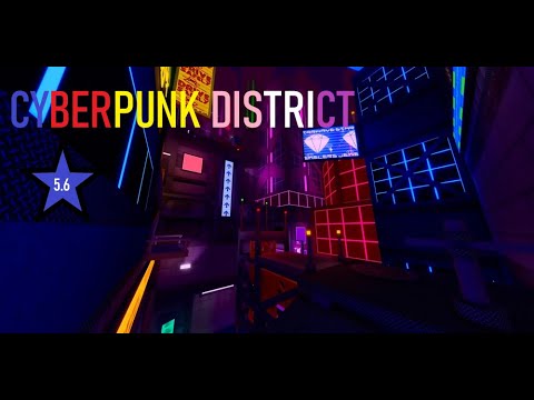 FE2: Community Maps - Cyberpunk District - YouTube