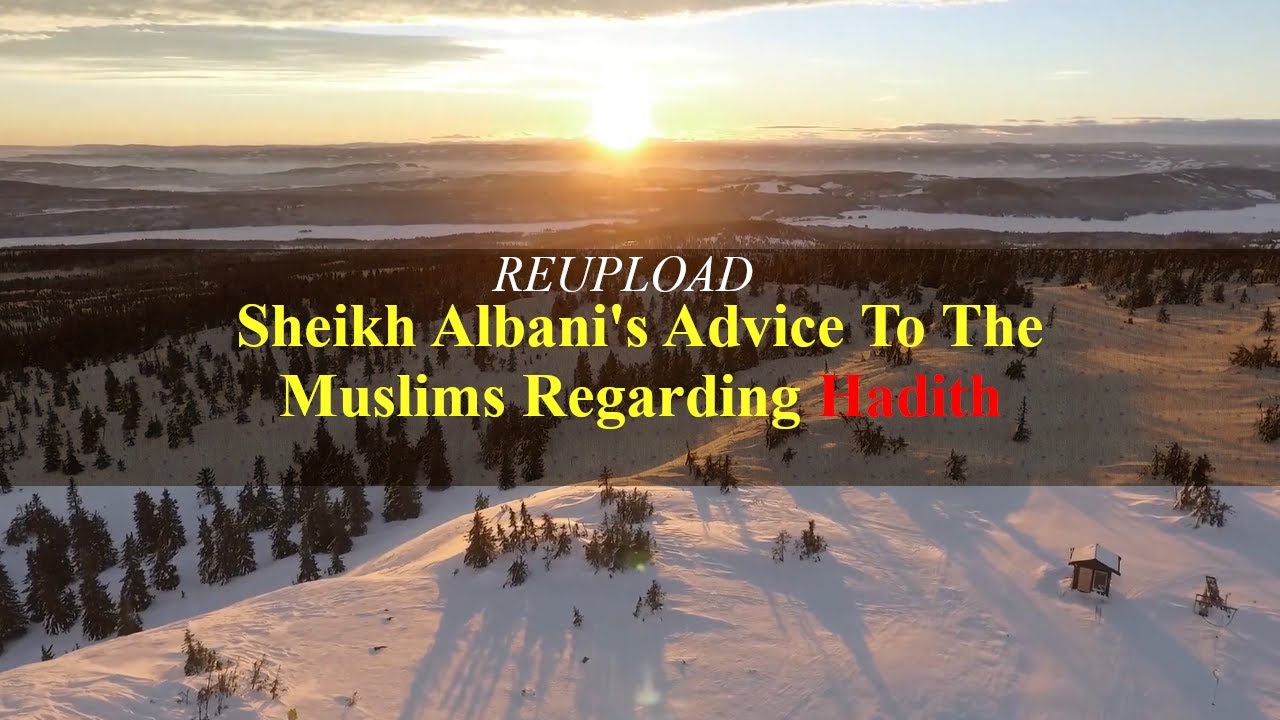 Sheikh Albani (rahimahullah)'s Advice To The Muslims Regarding Hadith ...