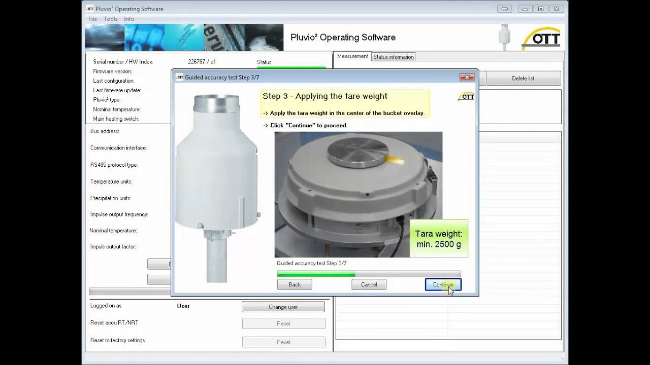 OTT netDL - Configuration - OTT Pluvio² via SDI-12 - YouTube